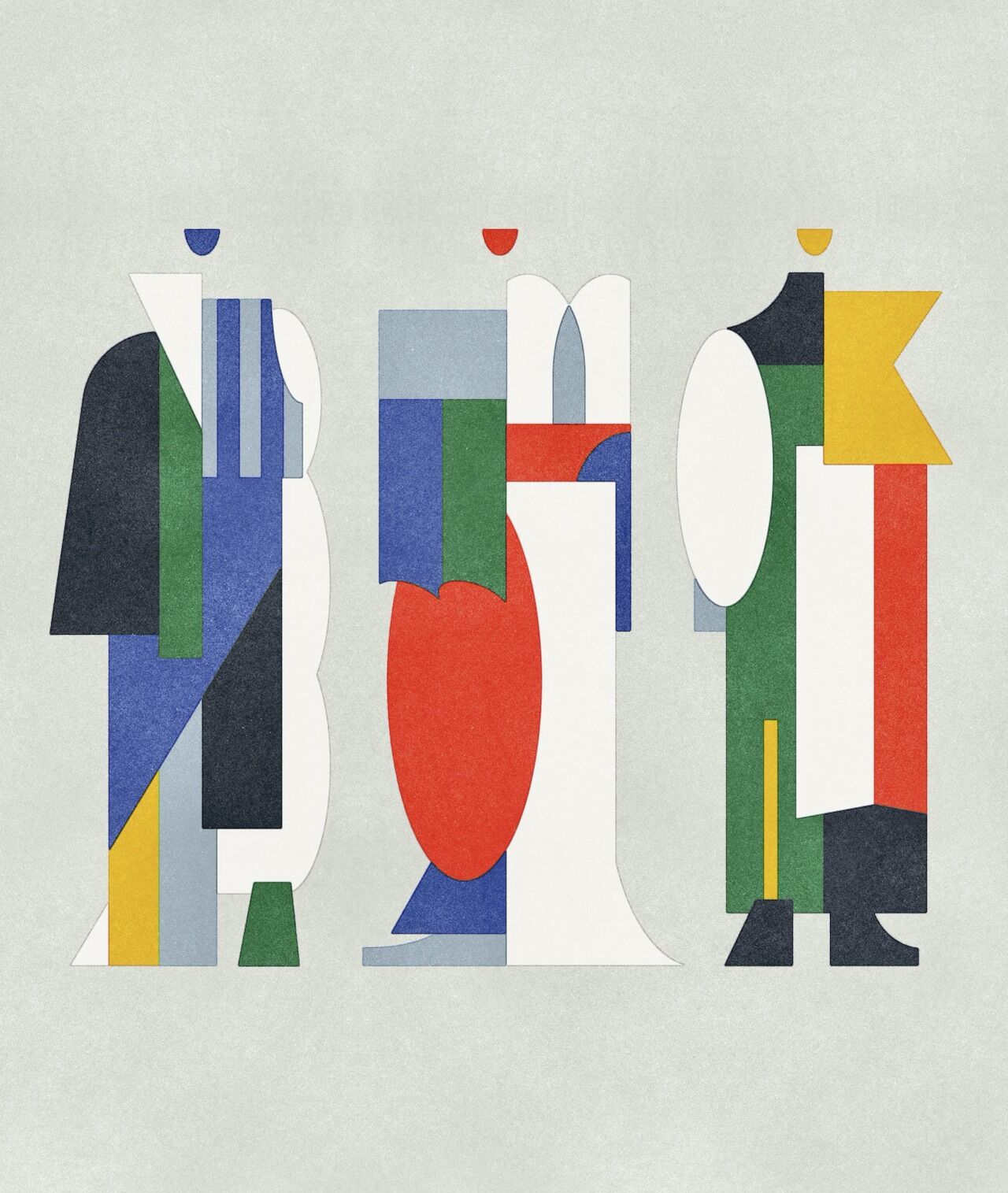 Geometric Expressions, Illustrations by Yasuo-Range - EverythingWithATwist